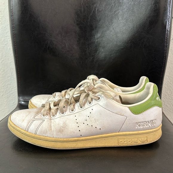adidas | Shoes | Adidas Stan Smith Kermit The Frog Muppets White Mens ...